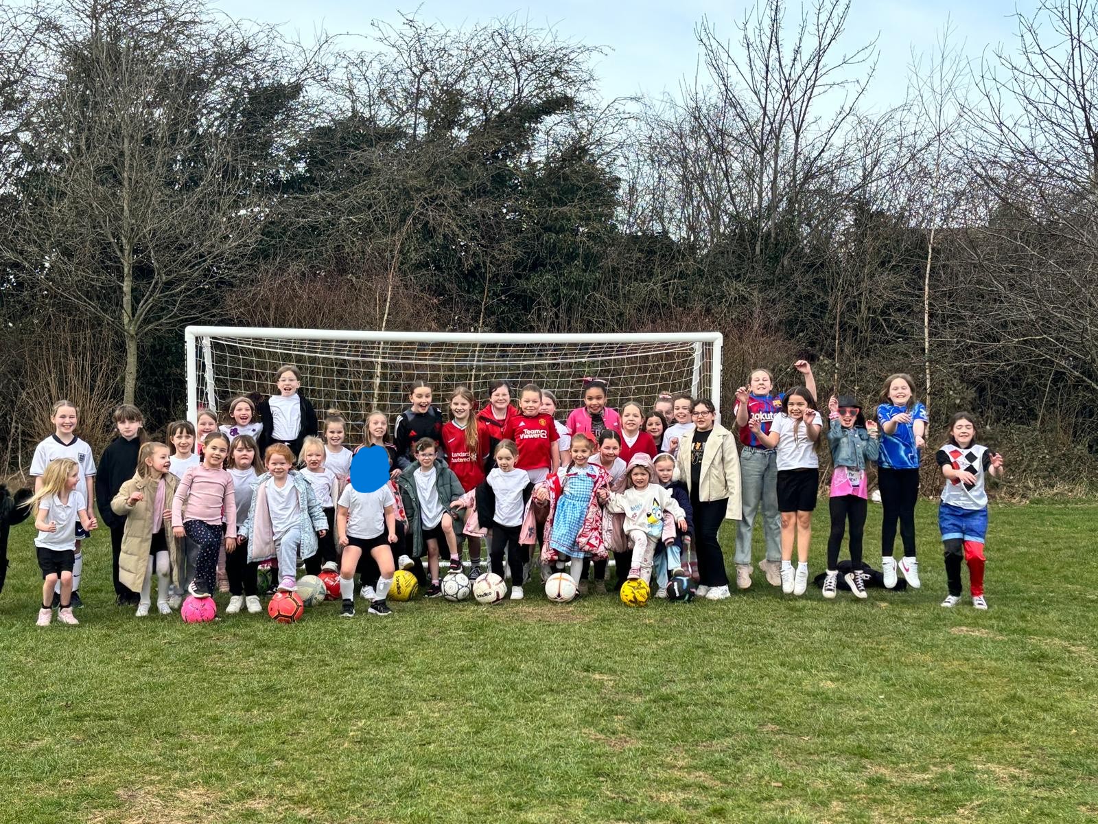 Biggest Girl's Football Session - Great Coates Primary Academy